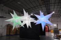 China Wholesale LED Inflatable Star Balloon 1M to 2.5M Christmas Hanging Decorative Lights for Party Wedding Stage Event for sale