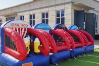 China 4in1 Inflatable Carnival Games Combo 3.65m x 3m x 3.65m for Kids Parties for sale