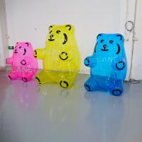 China Custom Giant Inflatable Teddy Bear Gummy Bear 1.8m 2.5m 3m for Birthday Party Decoration for sale