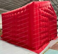 China Commercial Portable Inflatable Party Tent Nightclub 6x4.88x4.26m Red Event Tent for Advertising for sale