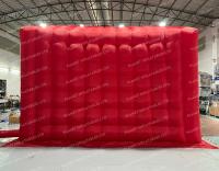 China Commercial Portable Inflatable Party Tent Nightclub 6x4.88x4.26m Red Event Tent for Advertising for sale