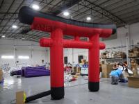 China Custom Inflatable Torii Gate 5m Outdoor Japanese Red Advertising Arch for Event Decoration for sale