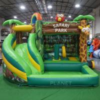 China Commercial Grade Inflatable Bouncer Slide Combo 4x4x3m with CE Approved Blower for Party Events for sale