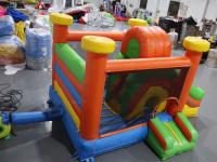 China Colorful Mini Party Rental Inflatable Bouncy Castle Combo 3.5x3x2m PVC for sale