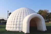 China Inflatable Dome Tent 8m Diameter Heavy Duty PVC Outdoor Event Igloo House for Party Lighting for sale