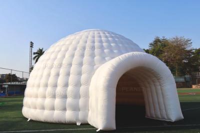 China Inflatable Dome Tent 8m Diameter Heavy Duty PVC Outdoor Event Igloo House for Party Lighting for sale