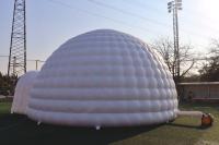 China Inflatable Dome Tent 8m Diameter Heavy Duty PVC Outdoor Event Igloo House for Party Lighting for sale