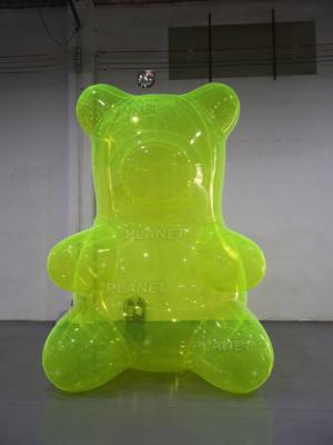 China Giant Inflatable Teddy Bear 6ft 8ft 10ft PVC Air Filled Sculpture for Party Decoration for sale