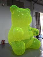 China Giant Inflatable Teddy Bear 6ft 8ft 10ft PVC Air Filled Sculpture for Party Decoration for sale