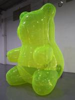 China Giant Inflatable Teddy Bear 6ft 8ft 10ft PVC Air Filled Sculpture for Party Decoration for sale