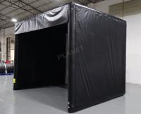 China Custom Inflatable Golf Simulator Enclosure Pop Up Tent 12x10ft for Training and Exhibition for sale