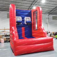 China Outdoor Inflatable Basketball Game 3.66x3x4.26m Durable PVC Hoop for Kids and Adults for sale
