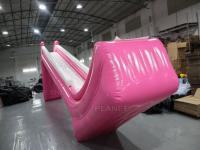 China Customized Floating Inflatable Yacht Water Slide 0.9mm PVC for Sea Lake for sale