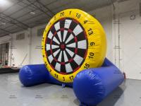 China Giant Inflatable Soccer Dartboard Target Interactive Throwing Game 3m 4m 5m Height for sale