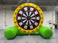 China Giant Inflatable Soccer Dartboard Target Interactive Throwing Game 3m 4m 5m Height for sale