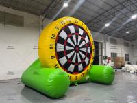 China Giant Inflatable Soccer Dartboard Target Interactive Throwing Game 3m 4m 5m Height for sale