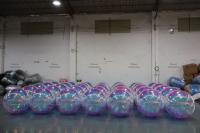 China Hanging Inflatable Mirror Ball 60cm Reflective Iridescent Sphere for Wedding Event Decoration for sale