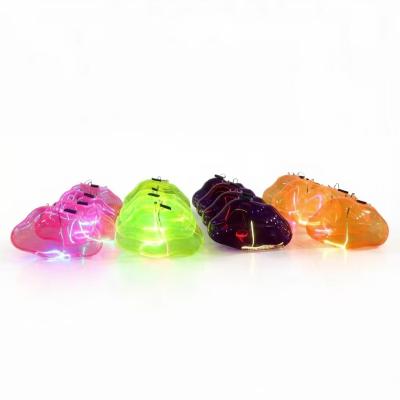 China Customizable Glowing Clear PVC Inflatable Cloud Balloon with LED Light Strip 1m 1.5m 1.8m for Party Decoration for sale