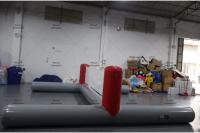 China Custom Inflatable Volleyball Court 5.5x5.2m Outdoor PVC Tarpaulin for Sports Events for sale