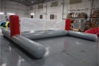 China Custom Inflatable Volleyball Court 5.5x5.2m Outdoor PVC Tarpaulin for Sports Events for sale