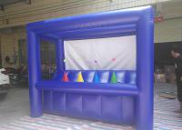 China Dark Blue Hoverball Archery Inflatable Game 3.0x1.5x2.4m with CE/UL Blower and 2-Year Warranty for sale