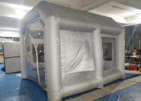 China Mobile Inflatable Spray Booth 4m x 3.4m x 3m with CE/UL Certified Air Blowers for Car Painting for sale