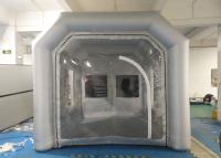 China Mobile Inflatable Spray Booth 4m x 3.4m x 3m with CE/UL Certified Air Blowers for Car Painting for sale