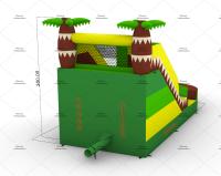 China Custom Inflatable Kids Toddler Slide 6.3x2.85x3.8m PVC Tarpaulin for Pool for sale