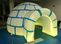 China Large Commercial Inflatable Igloo Tent 4.22m x 3.7m x 2.2m with Custom Logo Printing for Outdoor Events for sale