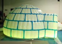 China Large Commercial Inflatable Igloo Tent 4.22m x 3.7m x 2.2m with Custom Logo Printing for Outdoor Events for sale