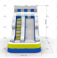 China Large Inflatable Water Slide with Pool 6.3m x 2.85m for Home Party Event Use for sale