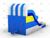 China Large Inflatable Water Slide with Pool 6.3m x 2.85m for Home Party Event Use for sale