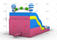 China Inflatable Water Slide with Pool 6.3m x 2.85m x 3.6m for Kids Party Bounce for sale