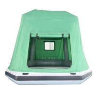 China EN71 ASTM Certified 2.5x2.5m Inflatable Floating Tent with Custom Logo Printing for Water Camping for sale