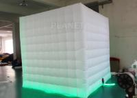 China 8 Ft Inflatable Cube Photo Booth 2.5x2.5x2.5m with UV Resistant Oxford Cloth and 2-Year Warranty for sale