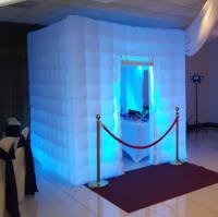 China 8 Ft Inflatable Cube Photo Booth 2.5x2.5x2.5m with UV Resistant Oxford Cloth and 2-Year Warranty for sale
