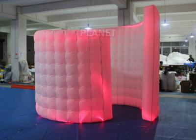 China Spiral Inflatable Photo Booth 3x2.1x2.4m with LED Lights -20°C to 60°C Operating Range for sale