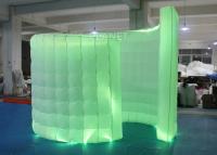 China Spiral Inflatable Photo Booth 3x2.1x2.4m with LED Lights -20°C to 60°C Operating Range for sale