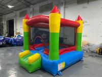 China Mini Bouncy Castle Inflatable Bounce House Slide Combo 3.5x2.5x2.5m Commercial PVC Jumping Castle for Kids for sale