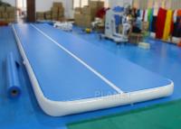 China Custom Inflatable Air Track 8.0m x 2.0m x 0.2m with 4.7 PSI Capacity for Gymnastics Training for sale