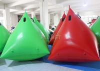 China Colorful Inflatable Marker Buoy Seamless Hot Welded PVC 0.9mm CE Approved Custom Size for sale