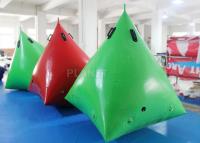 China Colorful Inflatable Marker Buoy Seamless Hot Welded PVC 0.9mm CE Approved Custom Size for sale