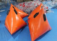 China Inflatable Race Marker Buoy 0.9mm PVC Tarpaulin Custom Size for Water Sports Events for sale