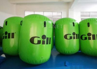 China 2x2x2m Cylinder Inflatable Marker Buoy with 0.9mm PVC Material and CE Certification for Water Sports for sale
