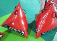 China Safety Red Inflatable Marker Buoy 1M 1.2M 1.5M Size with European PVC Material for Water Sports for sale