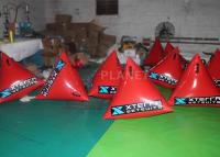 China Safety Red Inflatable Marker Buoy 1M 1.2M 1.5M Size with European PVC Material for Water Sports for sale