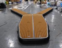 China Inflatable Y Pontoon Jet Ski Dock 6m Heavy Duty PVC Floating Platform for Boat Lake for sale
