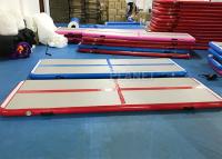 China DWF 3M Inflatable Air Track with PVC Sides - 3.0x1.0x0.1m Gymnastics Mat CE SGS Certified for sale