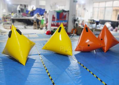 China Customizable Inflatable Marker Buoy 0.6mm PVC Tarpaulin Hot Air Welded Seams for sale