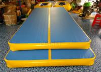 China Double Wall Fabric Inflatable Air Track 4.0x2.0x0.2m with CE/UL Certified Pump for Gymnastics Training for sale